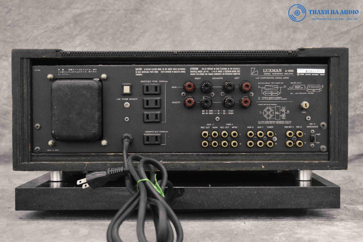 Luxman L-68A Amply tích hợp xứng đáng trong tầm giá đến từ Luxman - Thanh Hà Audio