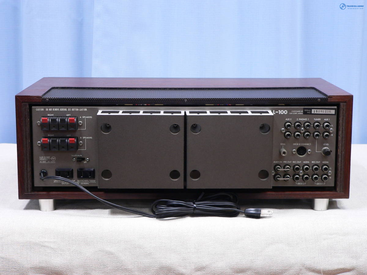 Luxman L100 Đánh giá chi tiết, thông số kỹ thuật - Thanh Hà Audio